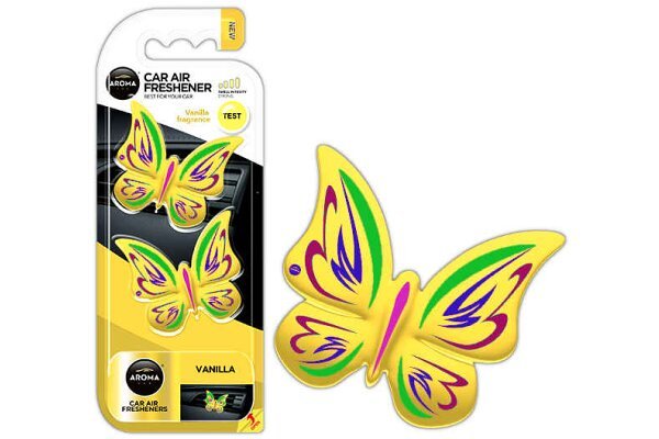 Osvježivač zraka AROMA FANCY SHAPES BUTTERFLY Vanilla