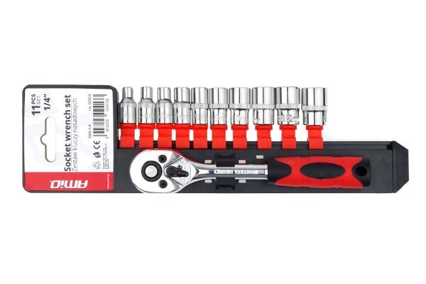 Set nasadnih ključeva 11 komada 1/4"4-13mm