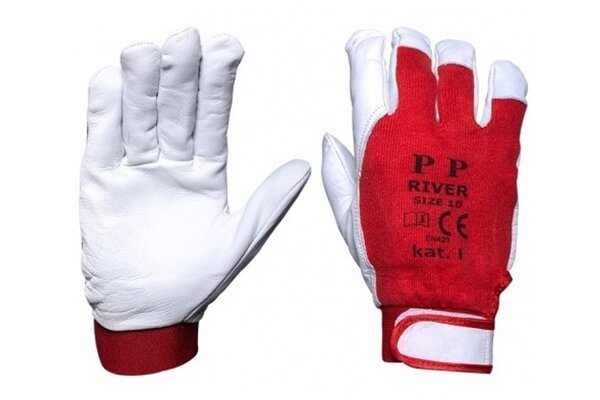 Radne rukavice RIVER od kozje kože - veličina 8