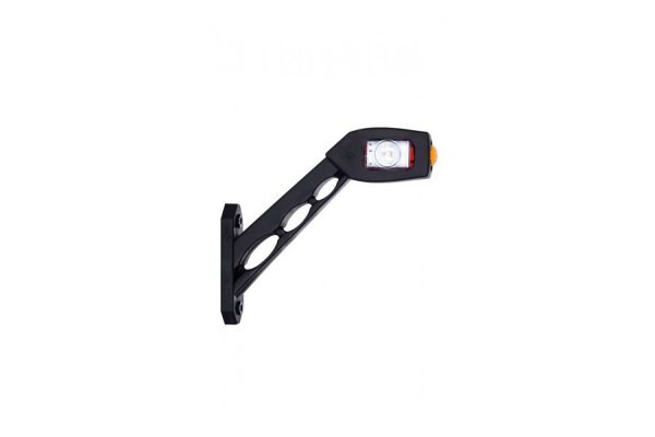 Trostruko svjetlo na produžetku HOR 53 12/24V bijelo + crveno + narandžasto LIJEVO