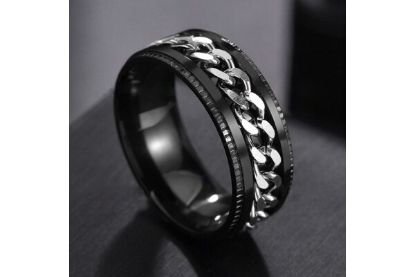 Muški prsten, srebrni XL