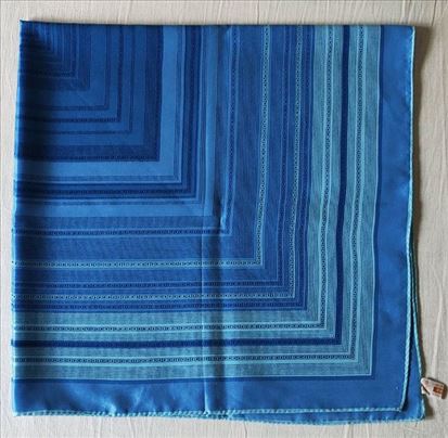 Vintage marama u plavim tonovima 80x80 cm