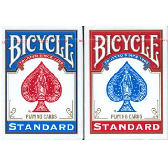 Bicycle rider back standard karte, 0137-0