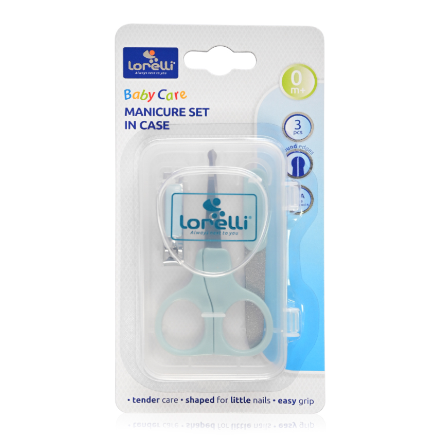 LORELLI BABY SET ZA NEGU NOKTIJU U KUTIJICI - BLUE