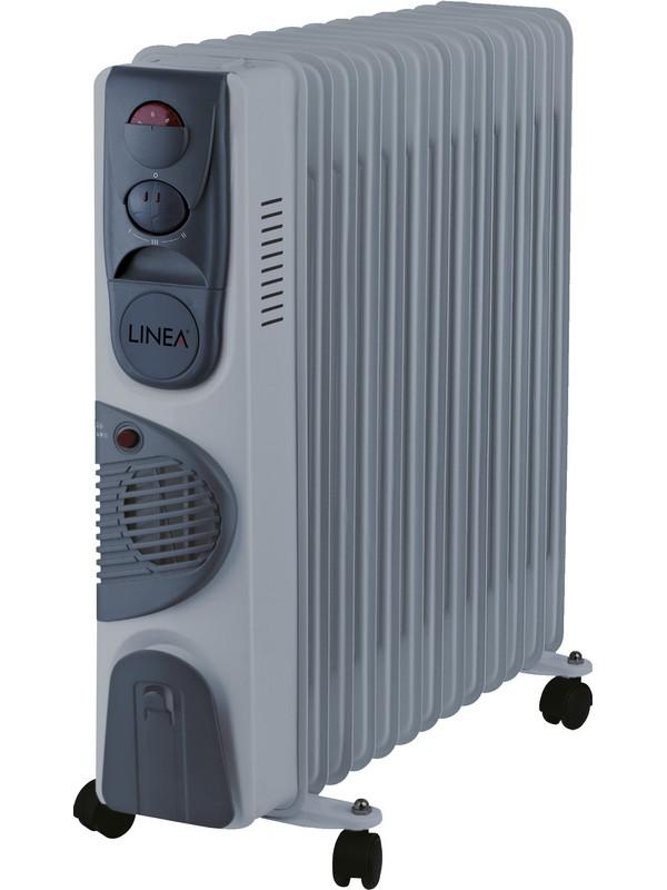 Uljni radijator LINEA - LRF 13 0436 sa ventilatorom, 2500w+400w