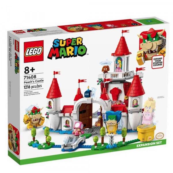 LEGO SUPER MARIO PEACHS CASTLE EXPANSION SET