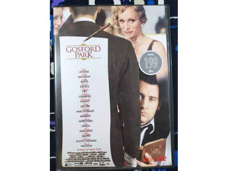 Gosford Park (dvd)