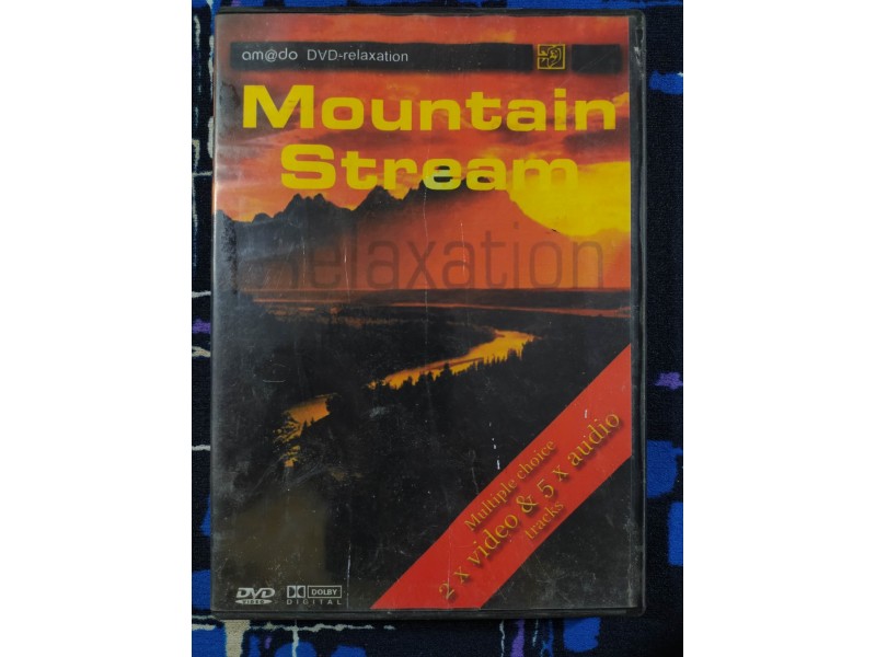 Mountain streem relaxation (dvd)
