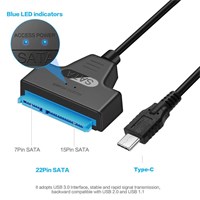 KABEL USB C na Sata 22 pin