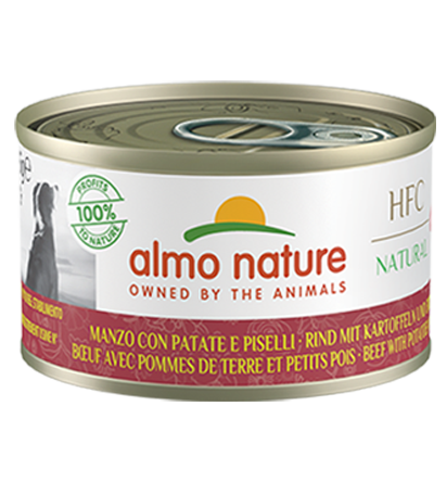 Almo Nature Dog HFC govedina & grašak & krompir konzerva 290g