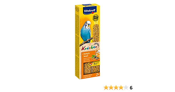 Vitakraft Bird Kreker za tigrice sa medom 2kom 60g