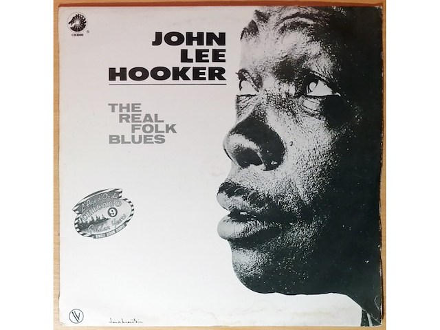 LP JOHN LEE HOOKER - The Real Folk Blues (1983) odlična
