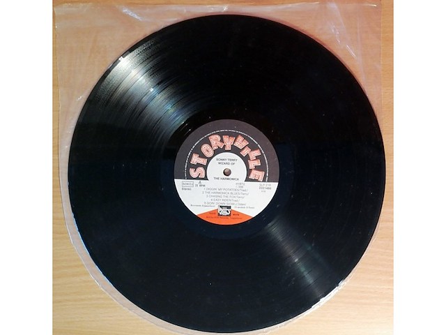 LP SONNY TERRY - Wizard Of The Harmonica, bez omota, M