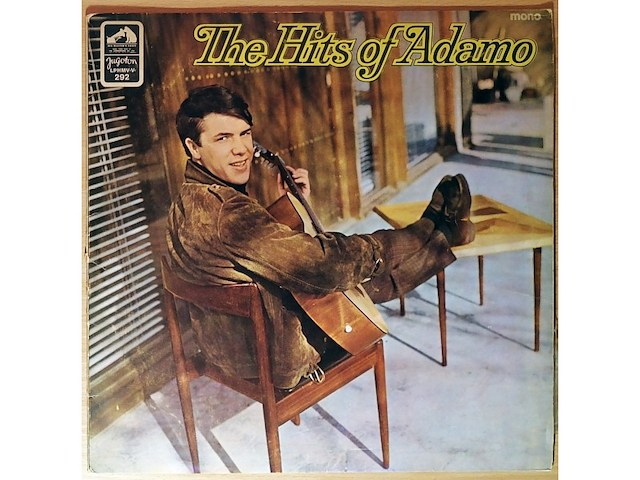 LP ADAMO - The Hits of Adamo (1967) 1. press, Jugoton