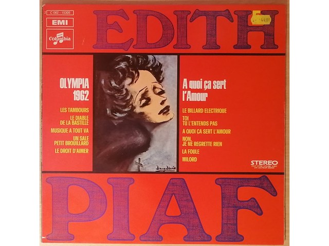 LP EDITH PIAF - Olimpia 1962 (1978) France, PERFEKTNA