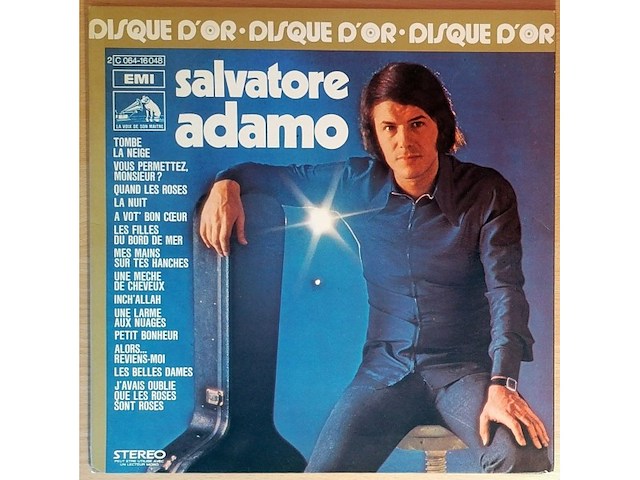 LP ADAMO - Disque D`Or (1972) France, ODLIČNA