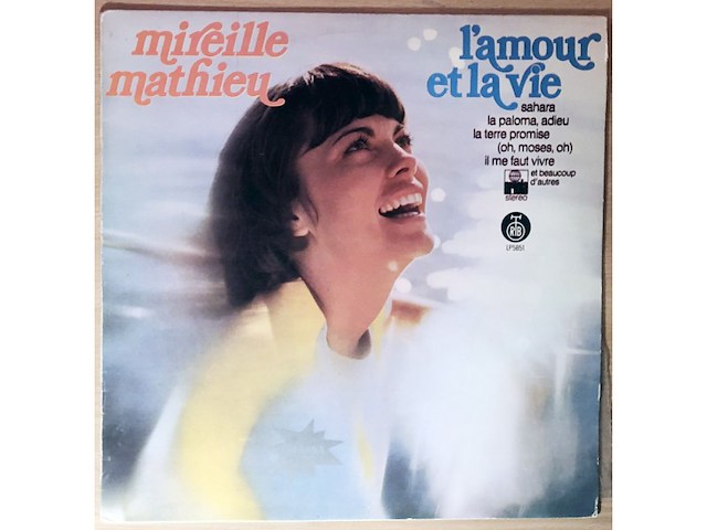 LP MIREILLE MATHIEU - L`Amour Et La Vie (1979) 8. press