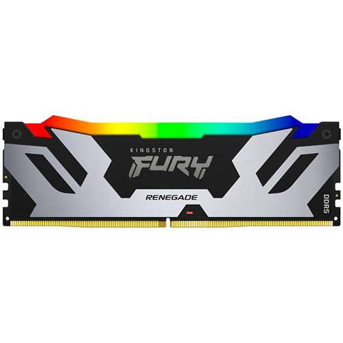 Kingston 16GB (1x16GB) DDR5 6400MT/s CL32 FURY Renegade Black RGB memorija | KF564C32RSA-16