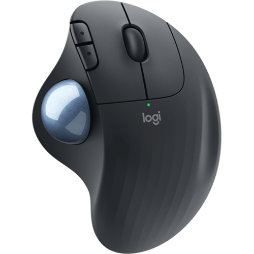 Logitech M575 Ergo Wireless Trackball Mouse Graphite | 910-005872