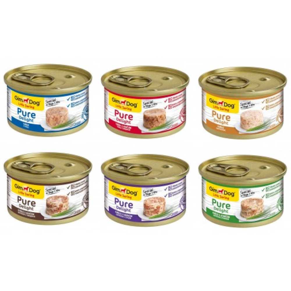 Gimdog Pure Delight konzerva za pse - Piletina i tuna 85g