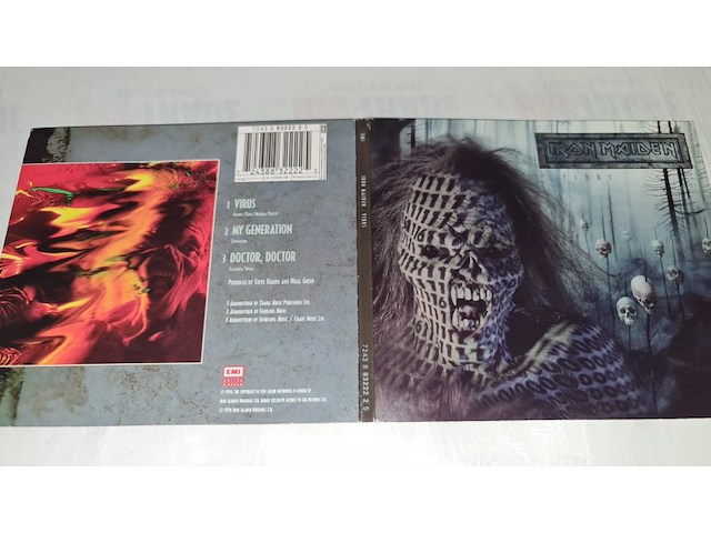 Iron Maiden - Virus CDS (CD1) , ORIGINAL