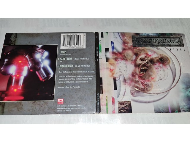 Iron Maiden - Virus CDS (CD2) , ORIGINAL