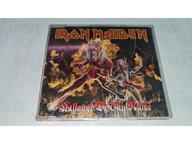 Iron Maiden - Hallowed be thy name CDS , ORIGINAL