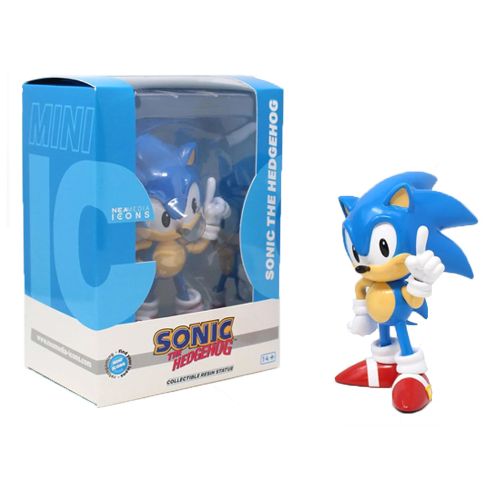Sonic the Hedgehog Mini Icons Statue 1/6 Sonic Classic Edition 13 cm