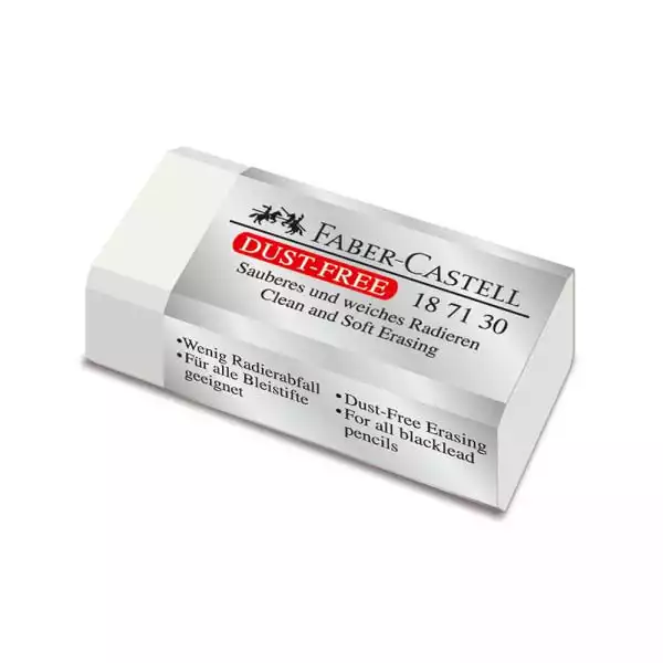 Faber Castell Gumica Faber Castell dust free bela (1/30) 187130 ( 5749 )