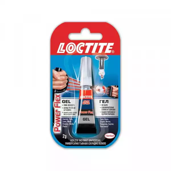 Oho Super lepak LOCTITE Bond 2gr. Power Flex ( 0721 )