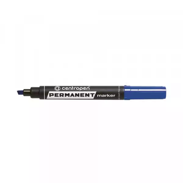 Centropen Permanent Marker CENTROPEN 8576 2mm kosi vrh plavi ( 2535 )