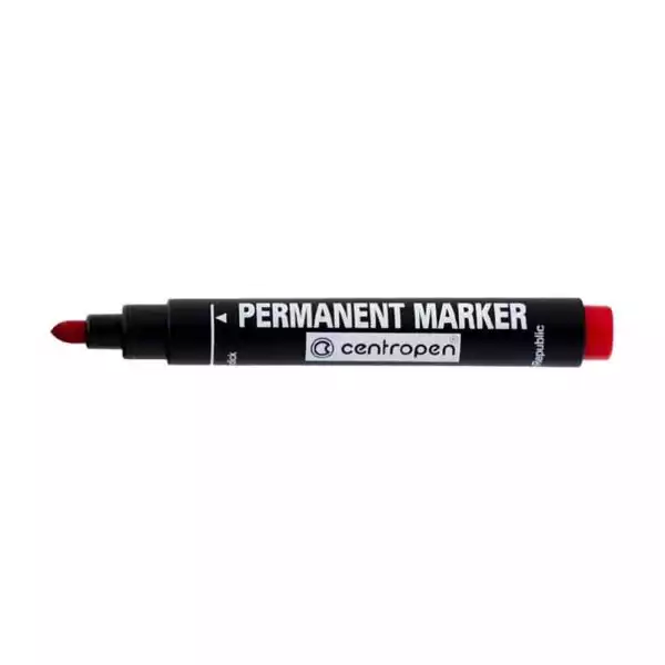 Centropen Permanent marker CENTROPEN 8566 2mm obli vrh crveni ( 3590 )