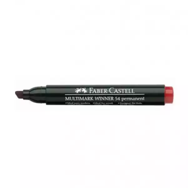 Faber Castell Permanent Marker Faber Castell crveni kosi vrh 54 08233 (157921) ( 3634 )