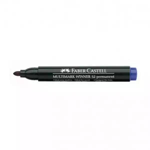 Faber Castell Permanent Marker Faber Castell plavi obli 52 13864 (157851) ( 3507 )