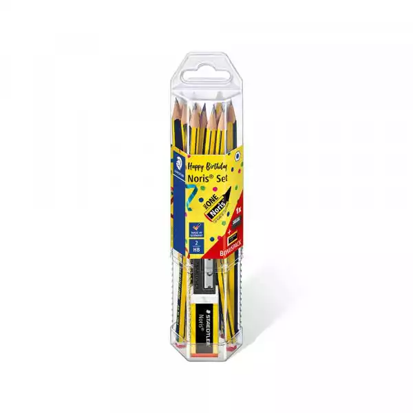 Staedtler Grafitna olovka Staedtler Noris - set 1/12 +gumica + rezač ( E495 )