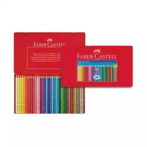 Faber Castell Drvene bojice Faber Castell Grip 1/36 met kutija 112435 ( 9047 )