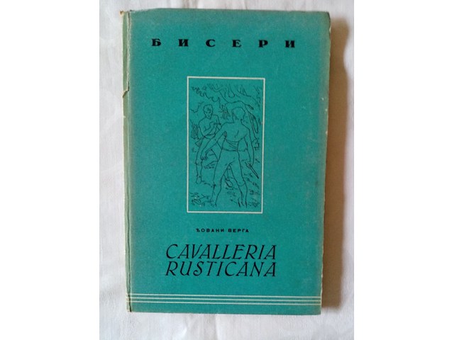Cavalleria rusticana - Đovani Verga