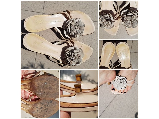 Giuseppe Zanotti sandals koža , original