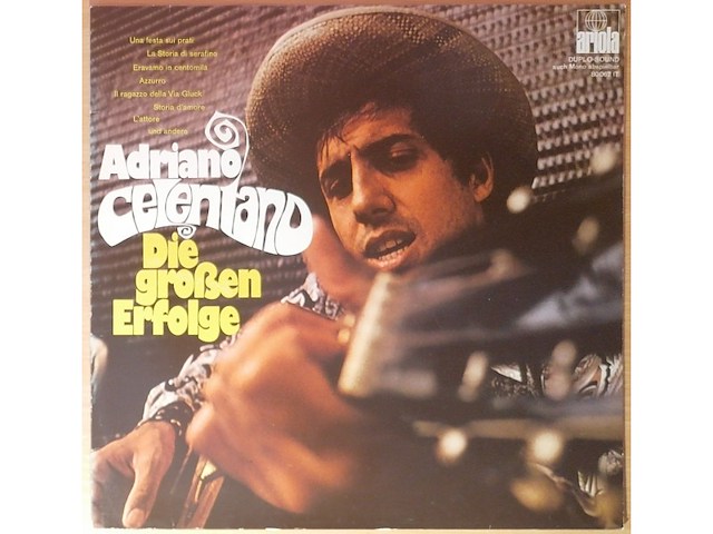 LP ADRIANO CELENTANO - Die grossen Erfolge (1969) MINT