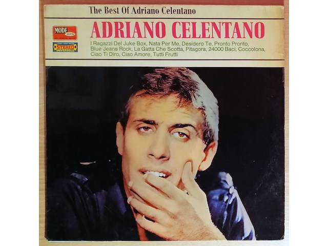 LP ADRIANO CELENTANO - Best Of (1967) Germany, NM/VG