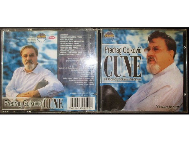 Predrag Gojkovic Cune-Nestao je San CD (2002)