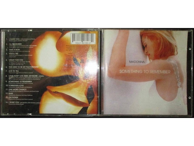 Madonna-Something to Remember CD (1995)