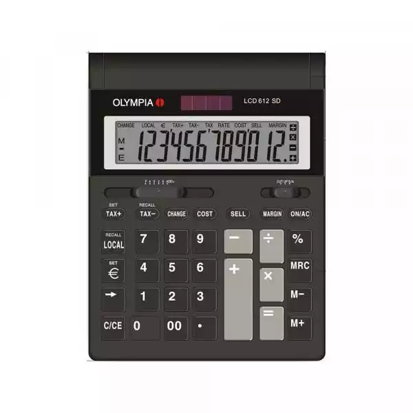 Olympia Kalkulator Olympia LCD 612 SD ( 1065 )