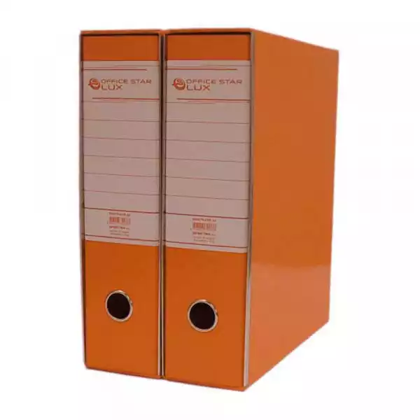 Mark Registratori Registrator A4 sa metalnim ojačanjem plastificiran narandžasti široki ( 7232 )