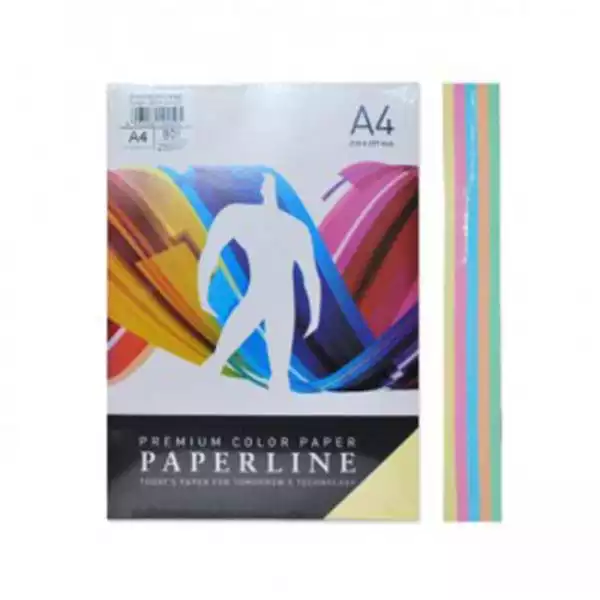 Fotokopir Fotokopir papir A4/80gr mix pastel 1/250 ( 3999 )
