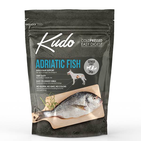 Kudo Adriatic Fish Senior Light - 3kg