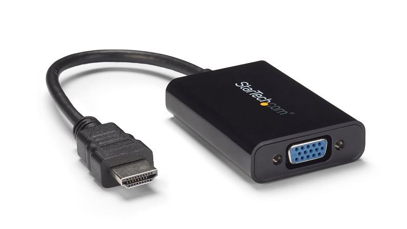 Adapter HDMI (M) – VGA (F) + Audio N-HDMI/VGA2