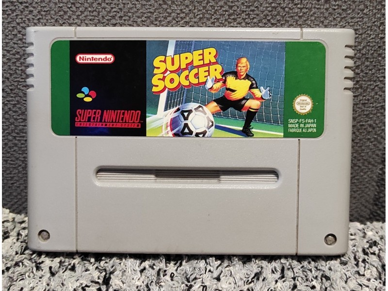 Super Soccer igra za Super Nintendo SNES