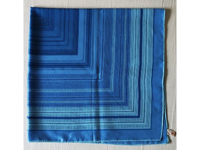 Vintage marama u plavim tonovima 80x80 cm