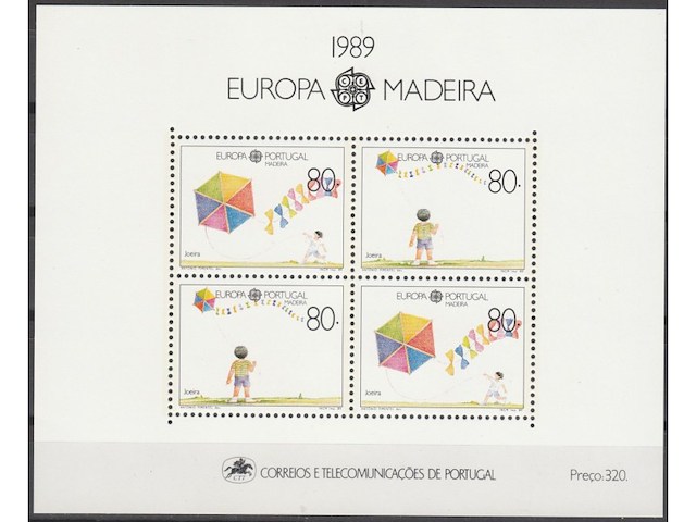 Europa CEPT - Portugal 1989